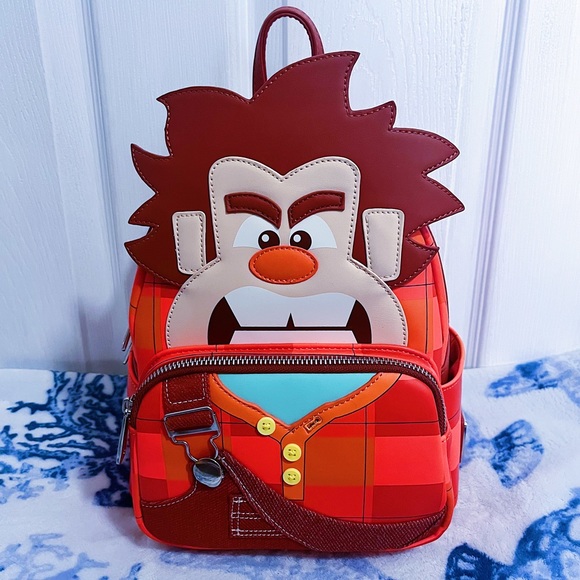 Loungefly | Bags | Nwt Loungefly Disney Wreckit Ralph Cosplay Mini Backpack | Poshmark
